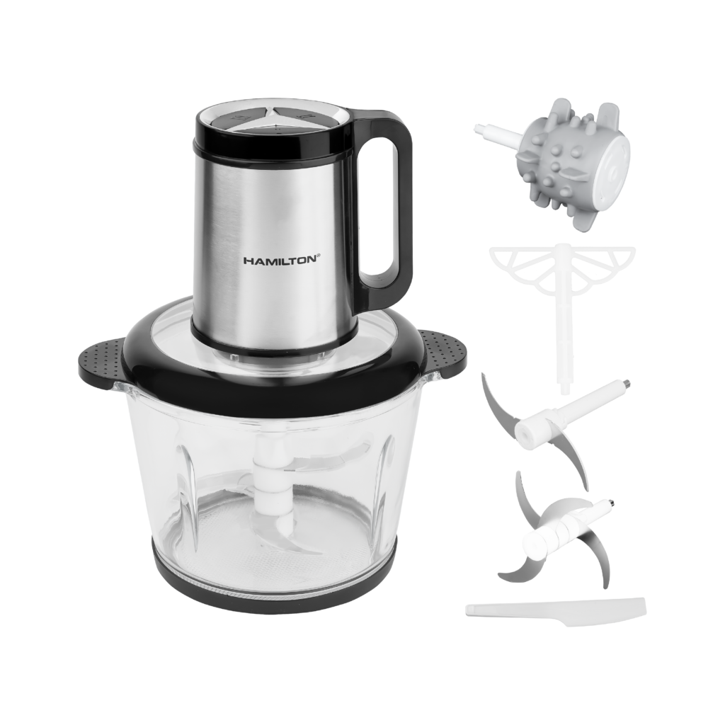 3 in 1 Food Chopper & Mixer - HT3815CH - Hamilton