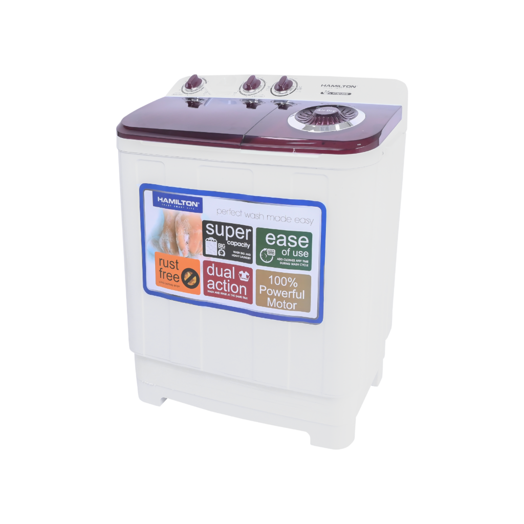 Washing Machine Twin Tub 7.5KG - HT5612WM - Hamilton