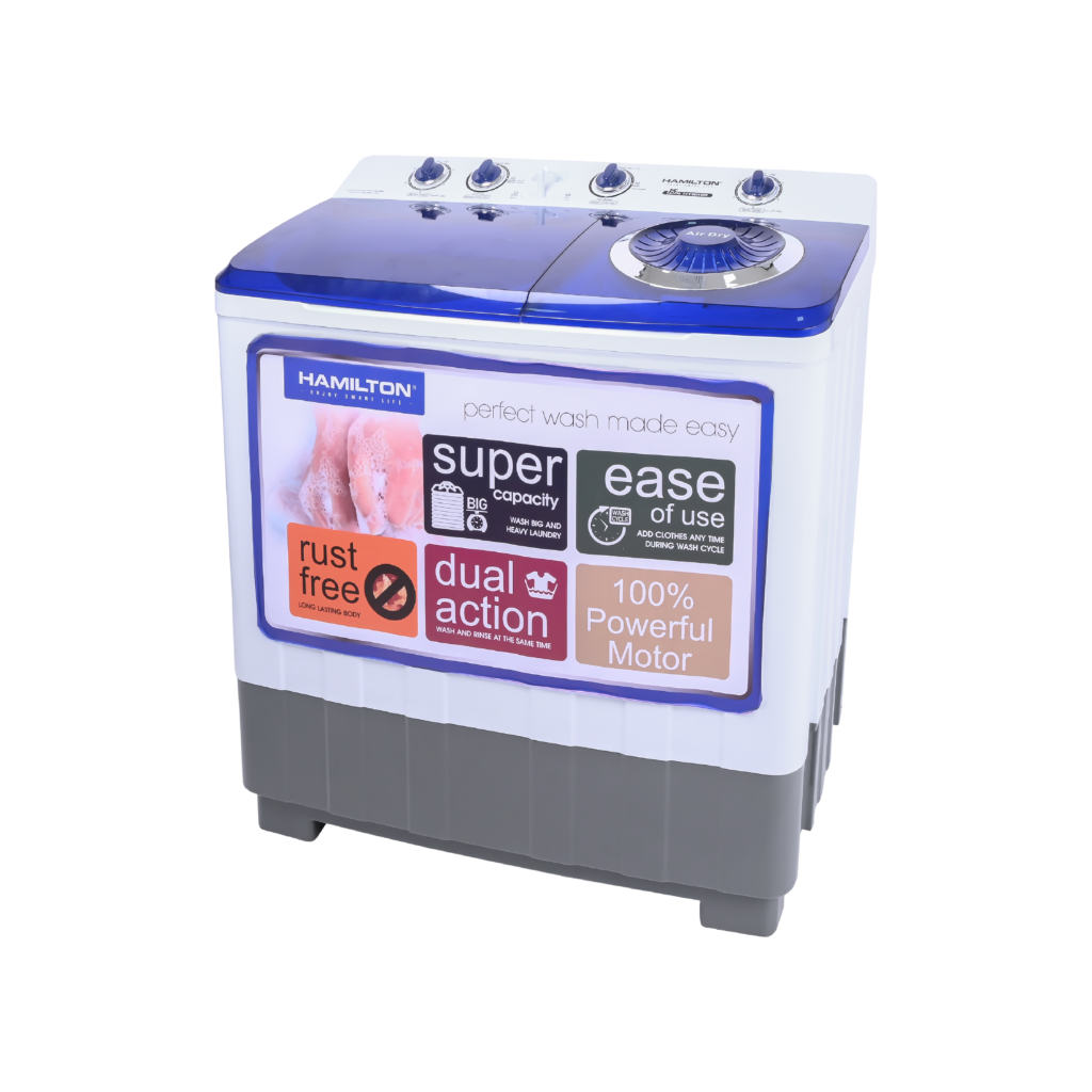 Washing Machine Twin Tub 15KG - HT5614WM - Hamilton